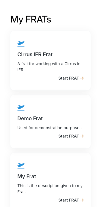SimpleFRAT - Flight Risk Assessments Made Easy